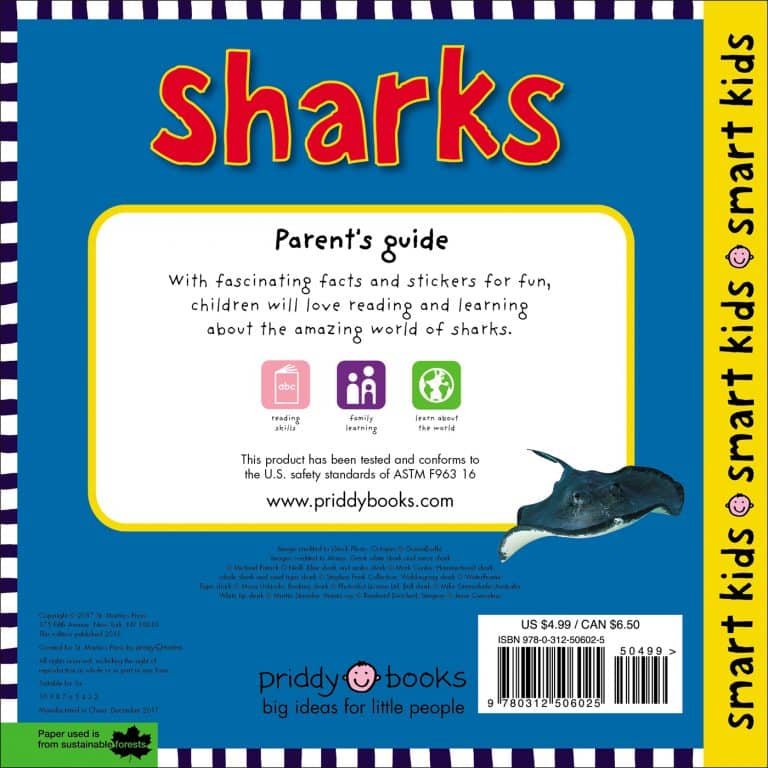 Smart Kids Sharks - Priddy Books