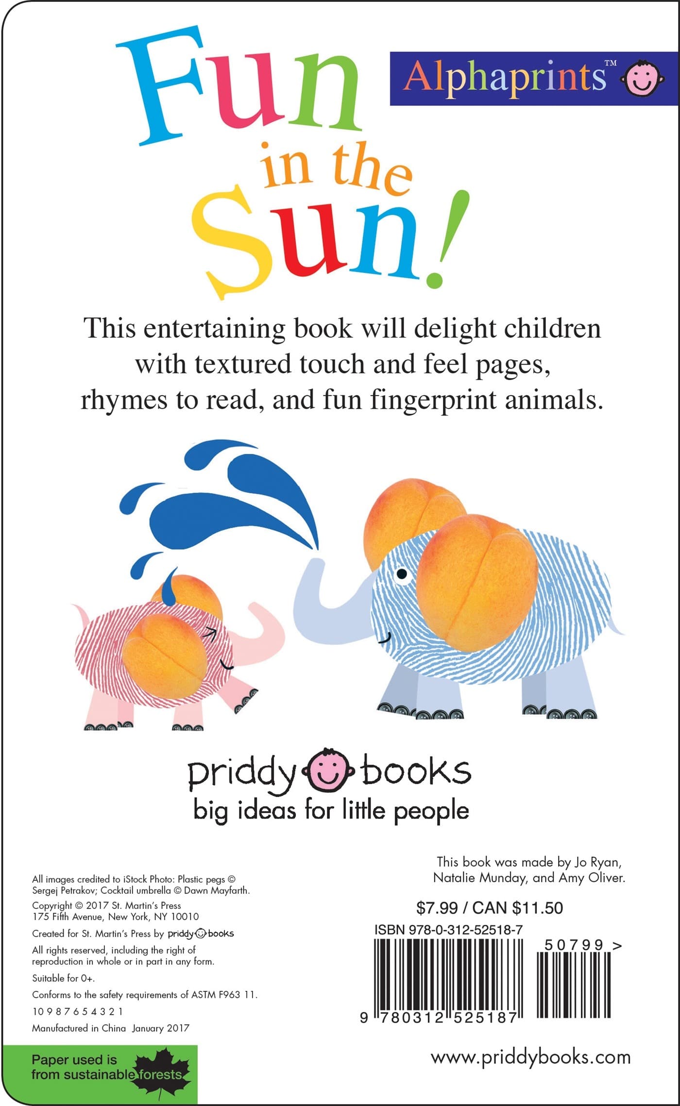 Alphaprints Fun in the Sun! - Priddy Books
