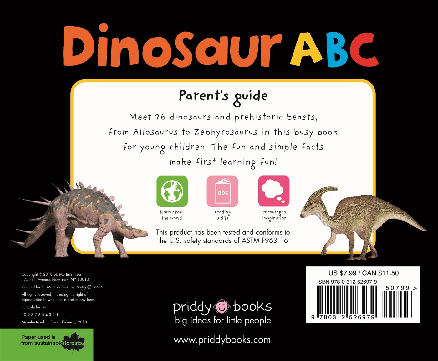 Dinosaur ABC - Priddy Books