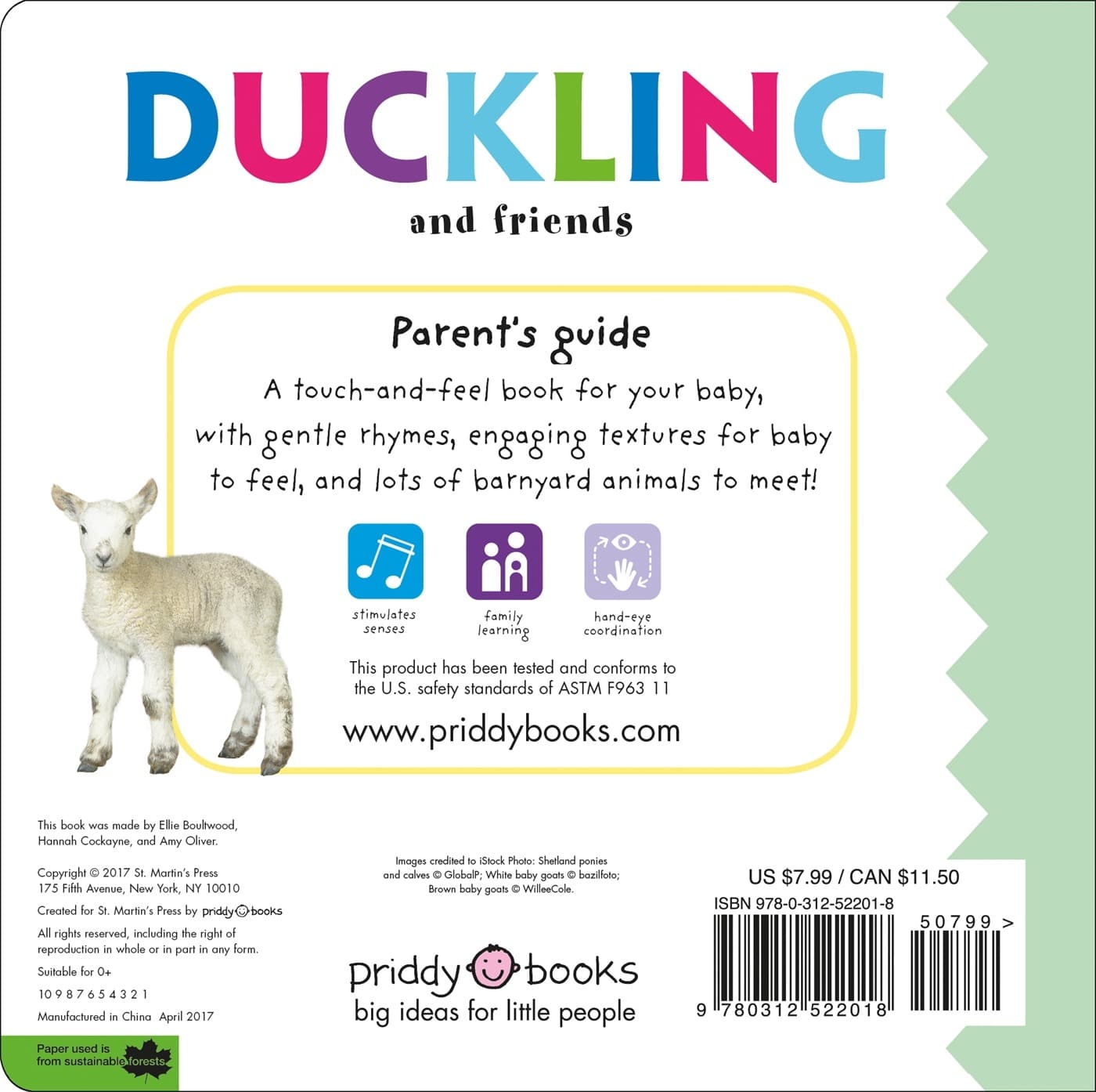Duckling and Friends Touch and Feel - Priddy Books
