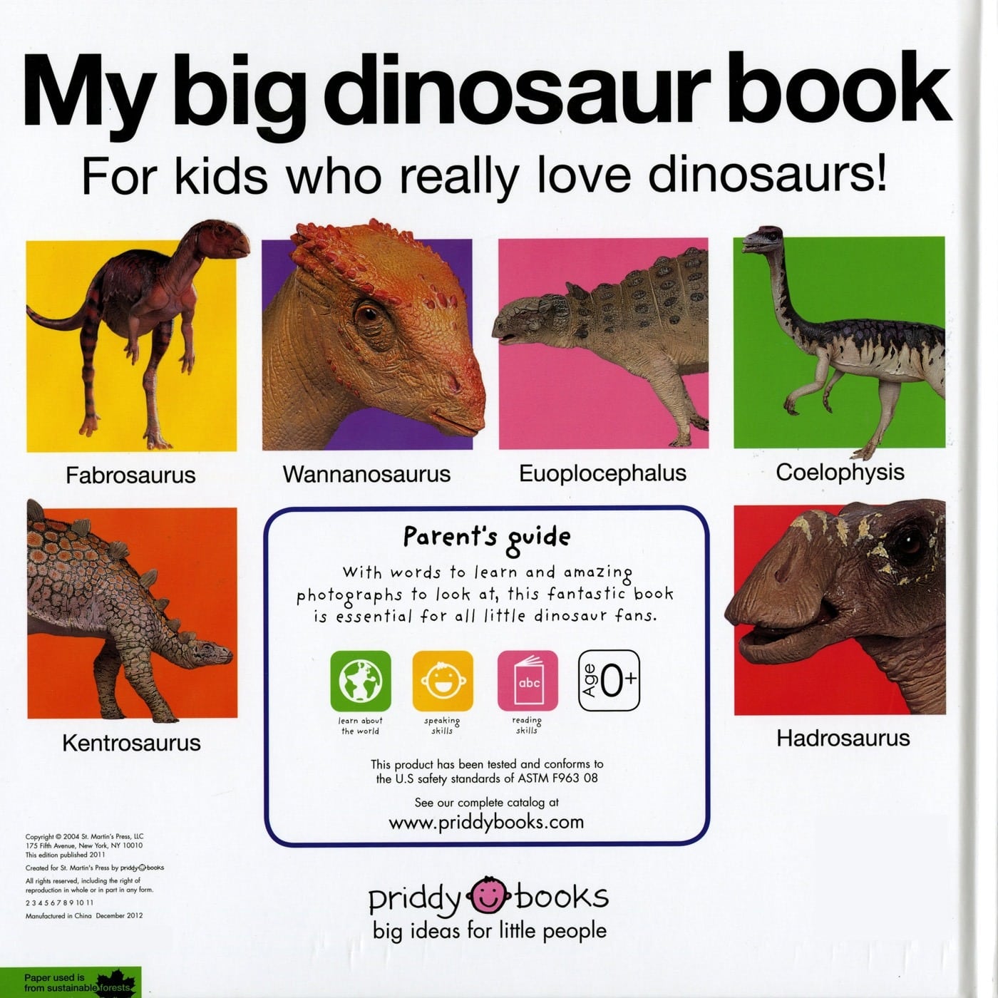 My Big Dinosaur Book - Priddy Books