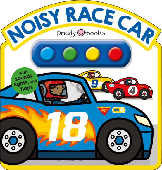 Noisy Race Car Sound Book - Priddy Books