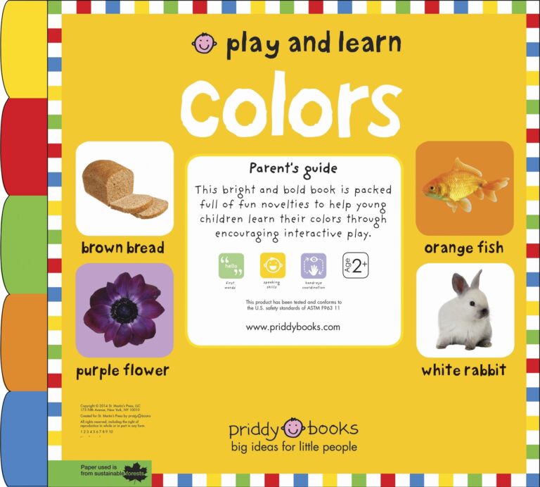 Play and Learn: Colors - Priddy Books