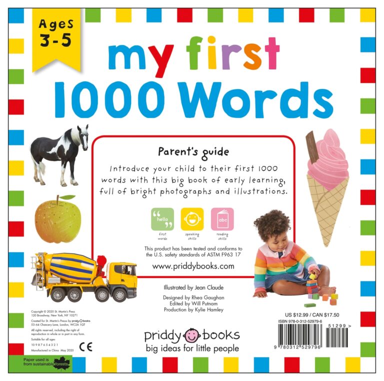 Priddy Learning: My First 1000 Words - Priddy Books