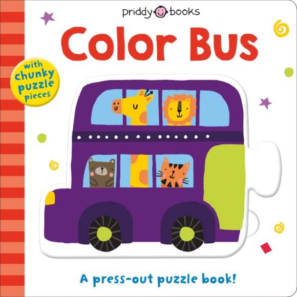 Puzzle and Play: Color Bus - Priddy Books