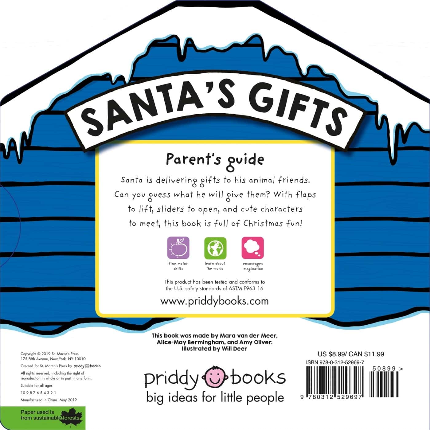 Search and Find: Santa's Gifts - Priddy Books