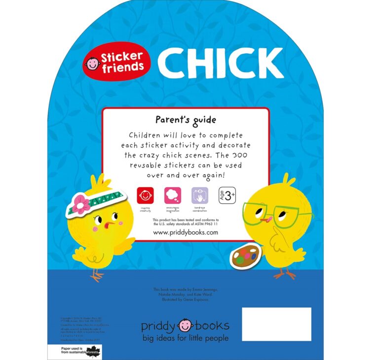 Sticker Friends: Chick - Priddy Books