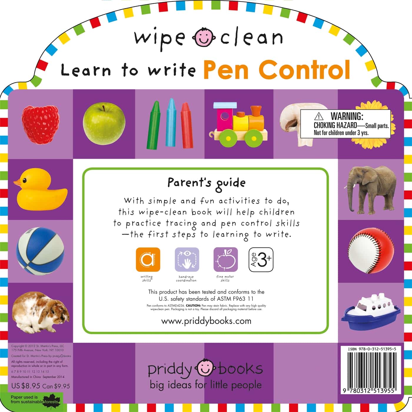 Wipe Clean: Pen Control - Priddy Books