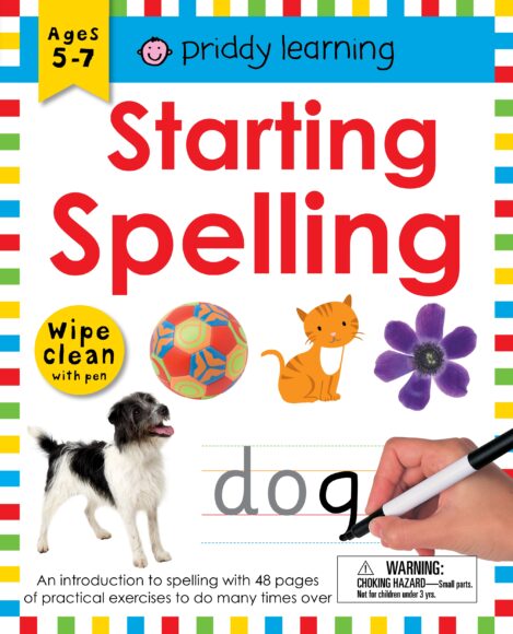 Wipe Clean Workbook: Starting Spelling - Priddy Books