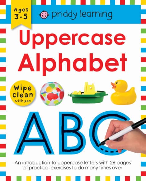 Wipe Clean Workbook: Uppercase Alphabet - Priddy Books